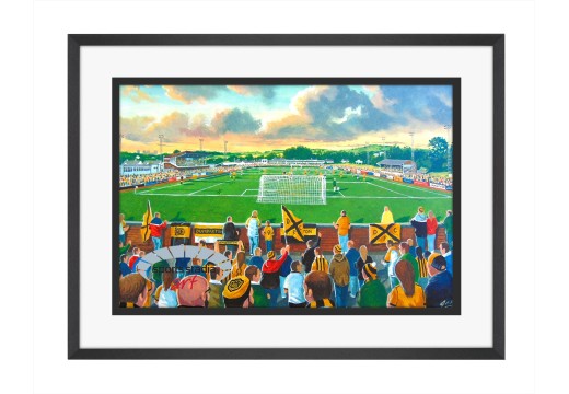 Boghead Park Stadium Fine Art Print - Dumbarton FC - Sports Stadia Art