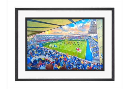 The Den Stadium Fine Art Print - Millwall FC - Sports Stadia Art