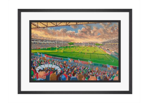 The Stoop Stadium Fine Art Print - Harlequins Rugby Union - Sports ...