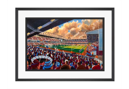 Upton Park Stadium Fine Art Print - West Ham United FC - Sports Stadia Art